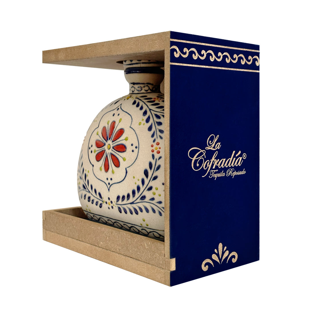 La Cofradia Ed. Talavera Reposado Azul Pack 750 ml – TIENDA TEQUILA ...